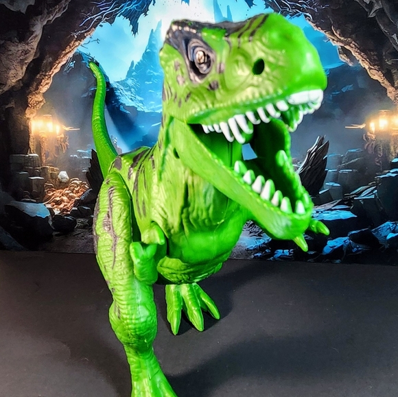 Toys "R" Us | Toys | Hamleys Dino Valley Blue 8tall Trex Dinosaur Toys ...